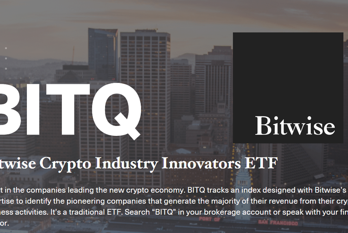 間接投資｜Bitwise 推「加密產業創新者 ETF」，囊括 Coinbase、微策略、Galaxy Digital… | 動區動趨-最具 ...