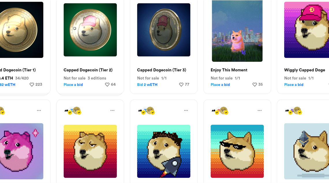 DOGE 來襲！狗狗幣共同創辦人發 NFT，超過 420 枚創作即將完售 | 動區動趨-最具影響力的區塊鏈新聞媒體