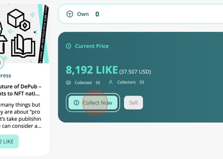 LikeCoin推出「Writing NFT 計畫」一鍵轉文章為NFT收藏、推動去中心化出版 | 動區動趨-最具影響力的區塊鏈新聞媒體