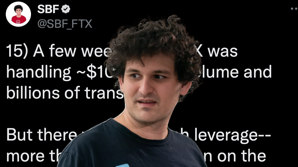 SBF：FTX現流動性負債80億鎂；曾經日交易量破百億，槓桿開太大崩了 | 動區動趨-最具影響力的區塊鏈新聞媒體