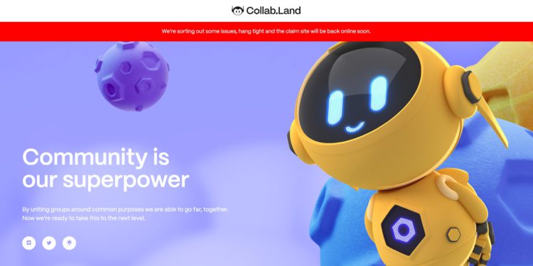 Discord 機器人 Collab.Land 空投擠爆申領頁面，$COLLAB 跌至 0.1955 美元 | 動區動趨-最具影響力的區塊鏈新聞媒體