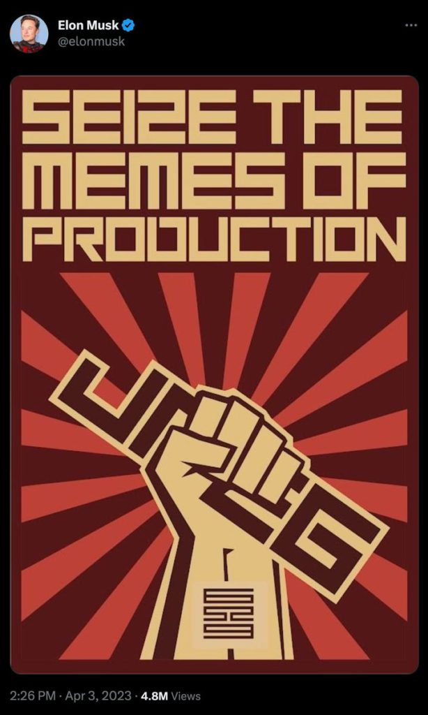 推特logo變狗狗幣》山寨項目3小時Rug；馬斯克加持的NFT「Memes by 6529」大漲 | 動區動趨-最具影響力的區塊鏈新聞媒體