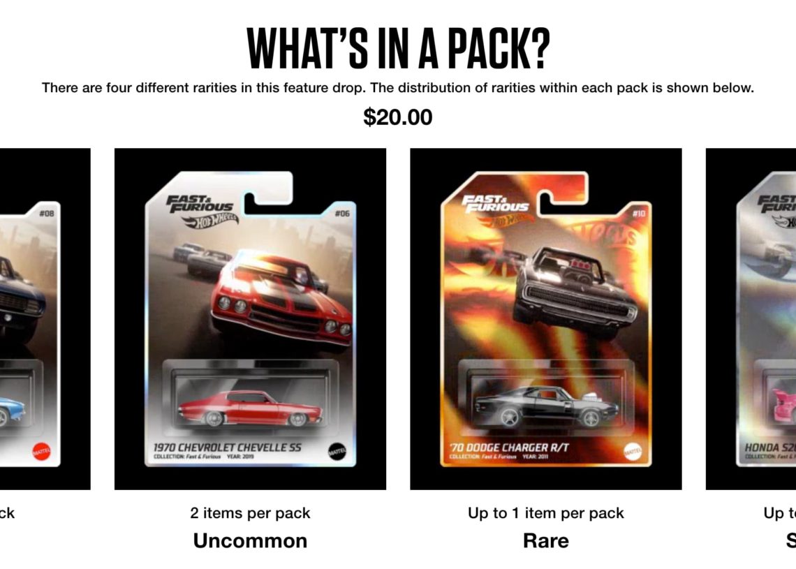 《玩命關頭》發行跑車NFT！湊齊能換 Honda S2000 稀有「實體模型」 | 動區動趨-最具影響力的區塊鏈新聞媒體