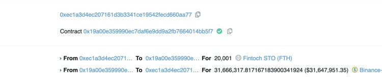 一場3,160萬美元的Rug Pull，Beosin追踪龐氏項目Fintoch資金流向 | 動區動趨-最具影響力的區塊鏈新聞媒體