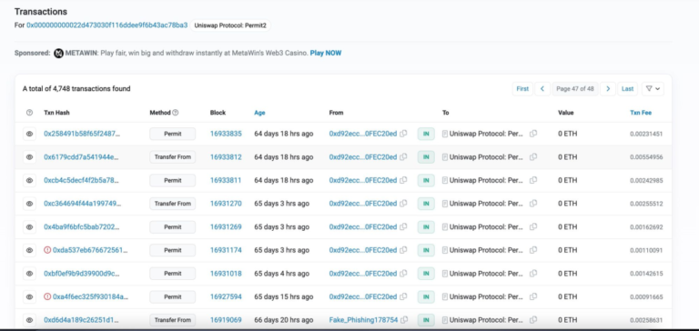 錢包簽名就被盜？揭祕Uniswap Permit2釣魚騙局 | 動區動趨-最具影響力的區塊鏈新聞媒體