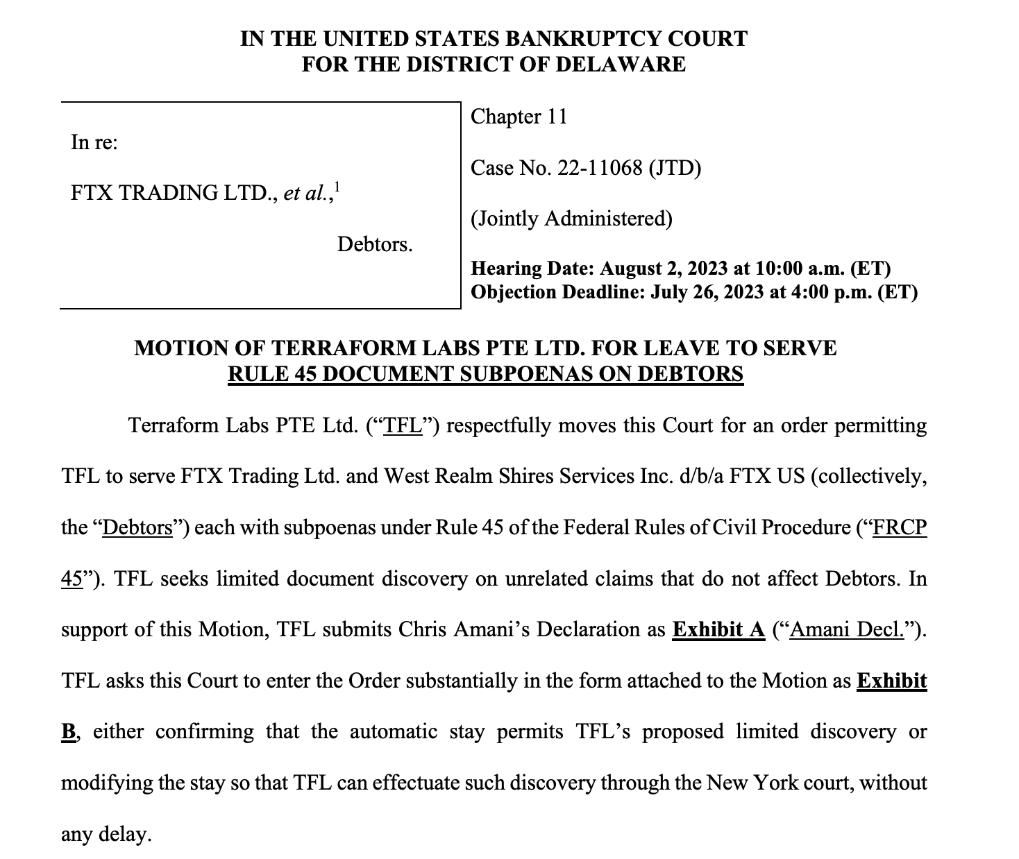Terra喊冤遭背刺！向法院申請Jump Trading「做空UST報告」 | 動區動趨-最具影響力的區塊鏈新聞媒體