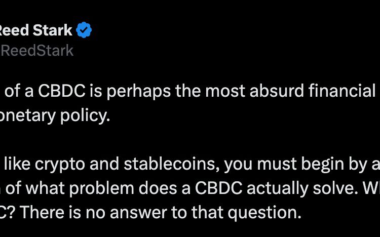 SEC前官員：為什麼CBDC是貨幣政策史上最荒謬的想法？ | 動區動趨-最具影響力的區塊鏈新聞媒體