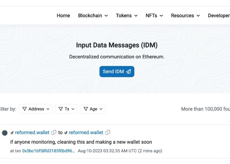 實測》Etherscan即時聊天App「Blockscan Chat」，用以太坊錢包和V神對話 | 動區動趨-最具影響力的區塊鏈新聞媒體