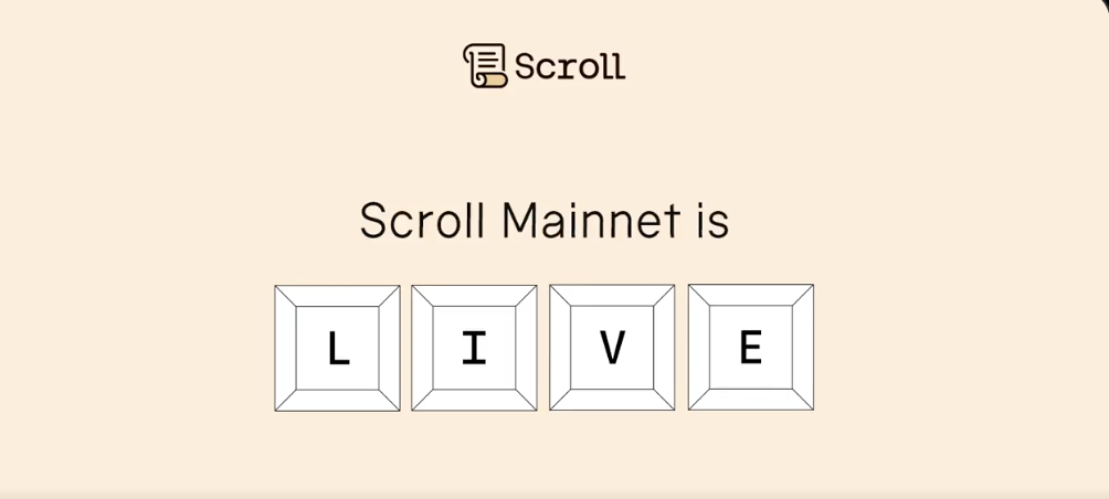 Scroll主網正式推出，你該知道的一切都在這 | 動區動趨-最具影響力的區塊鏈新聞媒體