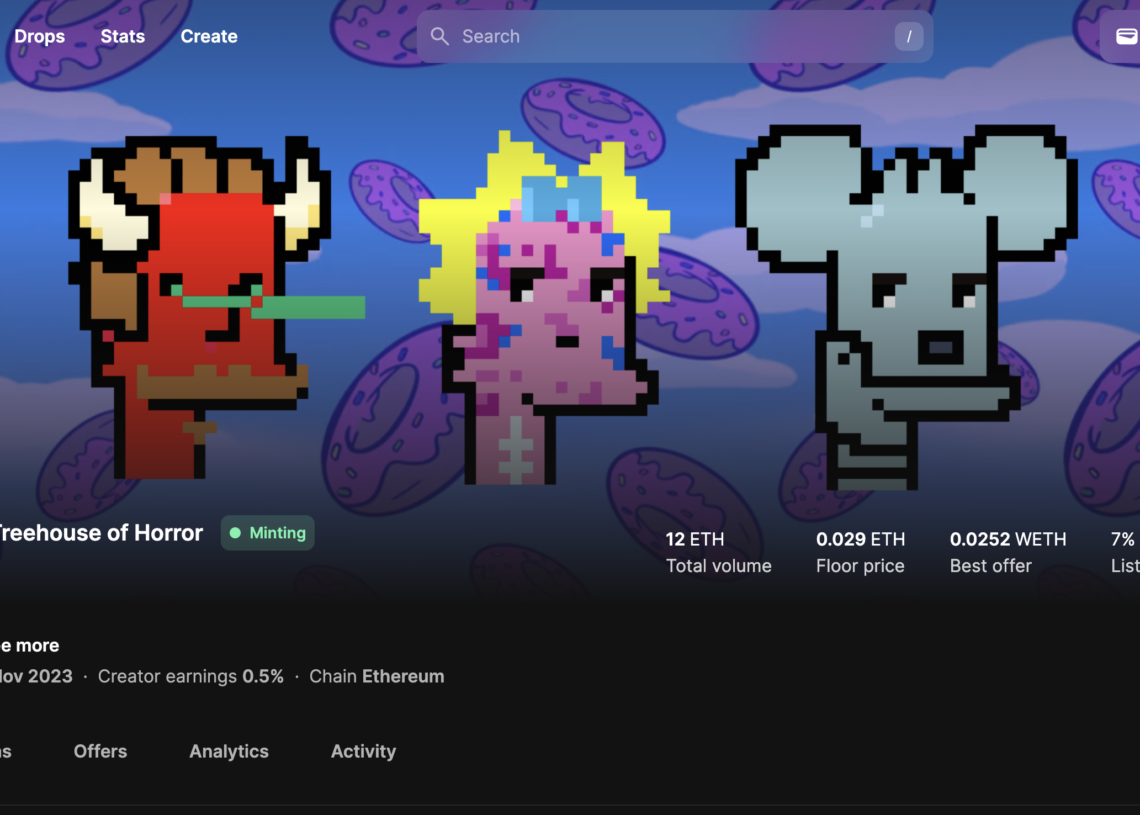 「辛普森Punks」崩跌85%，加發新NFT系列！社群：「圈錢」意味濃 | 動區動趨-最具影響力的區塊鏈新聞媒體