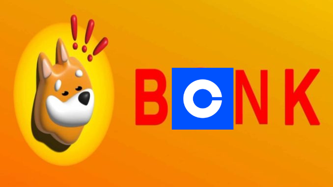 $BONK上線Coinbase24小時漲超50%！站上第三大市值迷因幣 | 動區動趨-最具影響力的區塊鏈新聞媒體