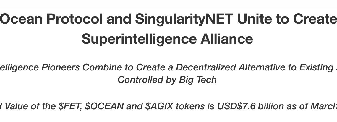 AI幣大融合》Fetch.ai、Ocean Protocol與SingularityNET計畫合併成$ASI，幣價齊飛 | 動區動趨-最具影響力的區塊鏈新聞媒體