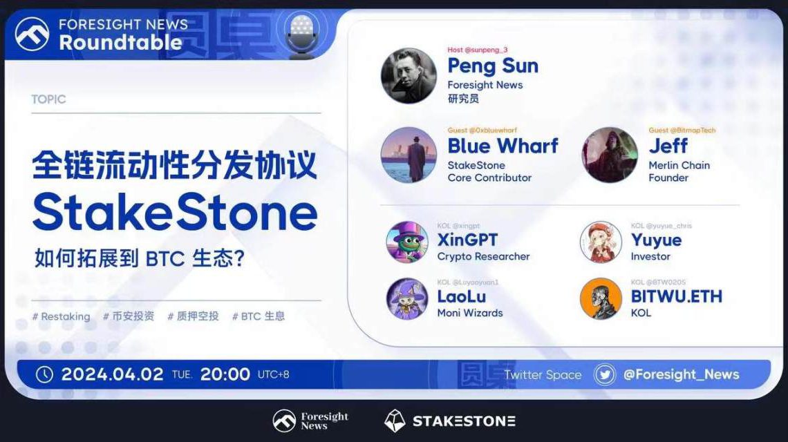 主攻全鏈流動性,StakeStone如何拓展至BTC生態? | 動區動趨-最具影響力的區塊鏈新聞媒體 主攻全鏈流動性,StakeStone如何拓展至BTC生態? | 動區動趨-最具影響力的區塊鏈新聞媒體