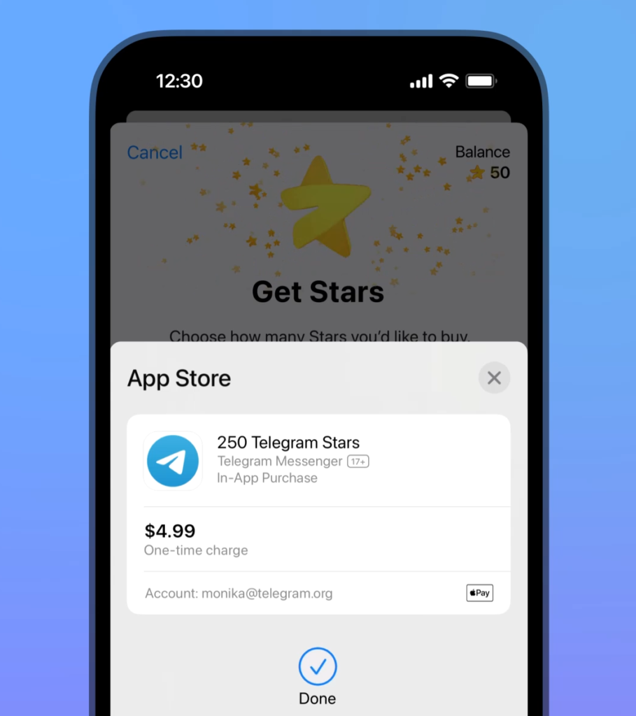 Telegram推出內部貨幣Stars！可購買Mini Apps商品，還可兌換成TON | 動區動趨-最具影響力的區塊鏈新聞媒體