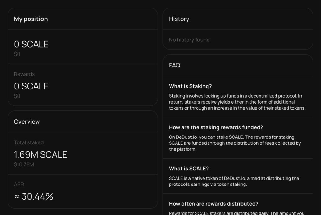 APR超80%》TON最大DEX「DeDust」如何兌換、加流動性、質押、跨鏈完整教學 | 動區動趨-最具影響力的區塊鏈新聞媒體