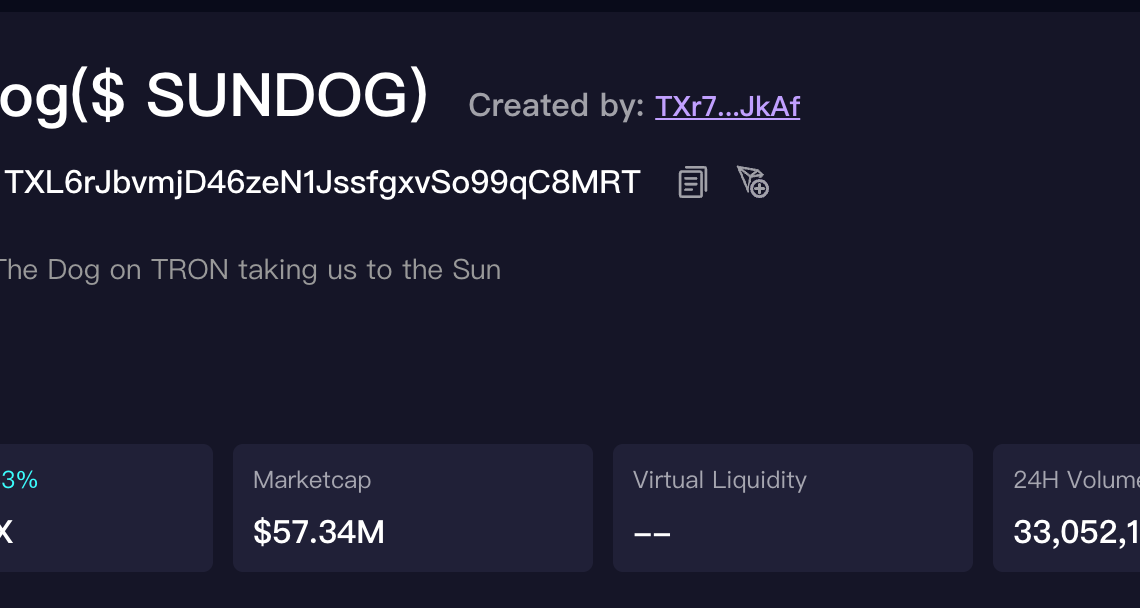 $SUNDOG暴漲萬倍！孫宇晨出大招助SunPump誕生多隻金狗，殺進迷因幣紅海 | 動區動趨-最具影響力的區塊鏈新聞媒體
