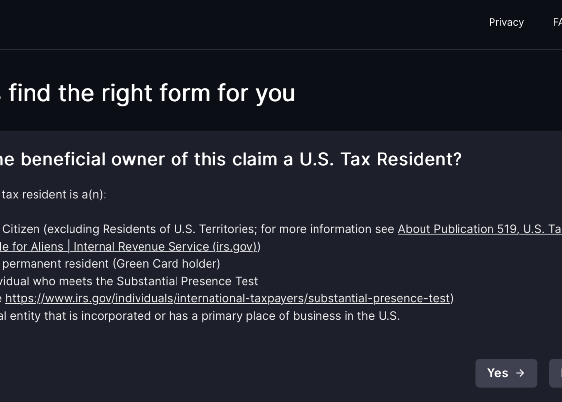 FTX索賠最新》必填「W-8 BEN報稅單」！債權人填寫步驟全教學 | 動區動趨-最具影響力的區塊鏈新聞媒體