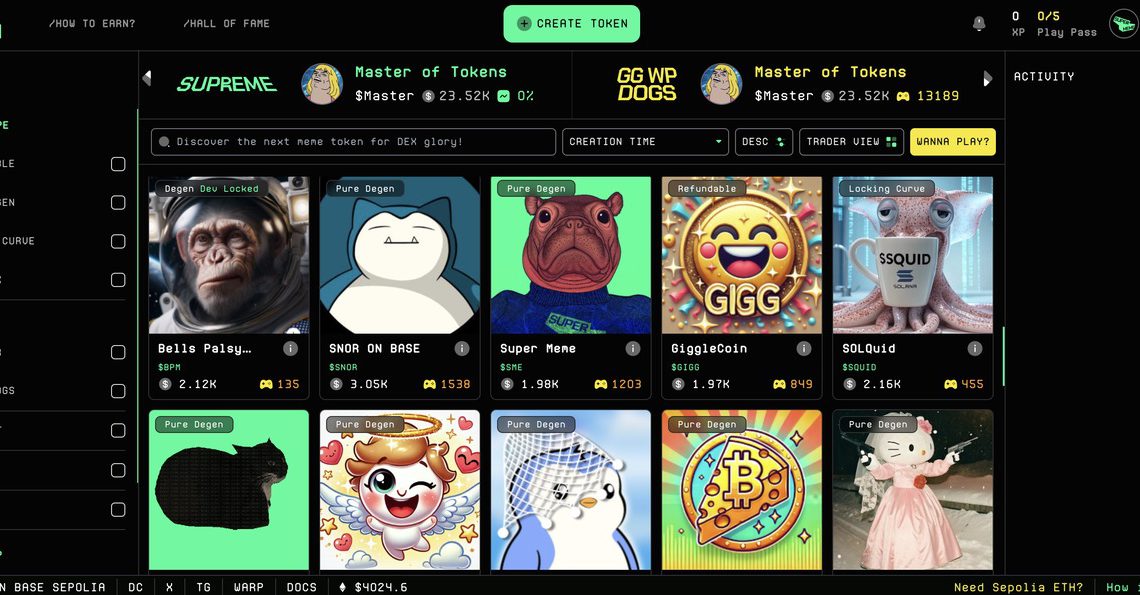 Super Meme上線Base主網：創新開啟Meme幣發行新紀元 | 動區動趨-最具影響力的區塊鏈新聞媒體