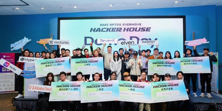 獲獎名單公佈》Aptos Evermove HackerHouse Hong Kong 2025 圓滿落幕 | 動區動趨-最具影響力的區塊鏈新聞媒體
