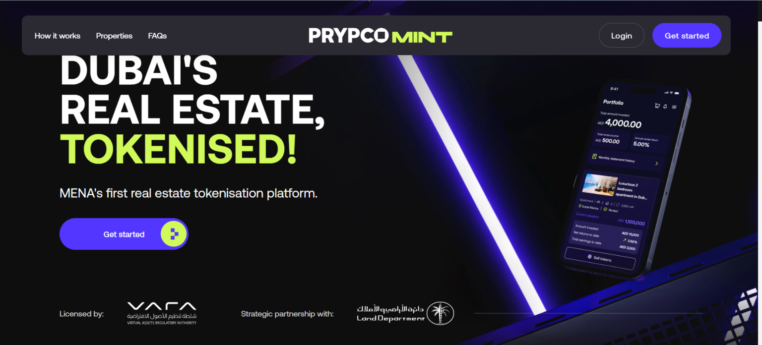 杜拜政府推出房地產代幣化平台 Prypco Mint：部署在 XRP Ledger、喊年化 8~12% 實現鏈上買房 | 動區動趨-最具影響力的區塊鏈新聞媒體